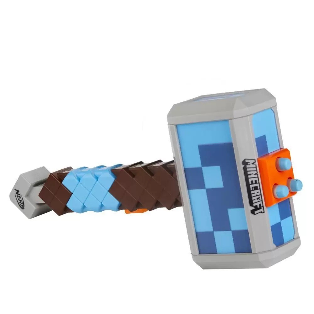 Lança Dardos - Nerf - Minecraft - Stormlander - Azul - F4735 - Hasbro ...