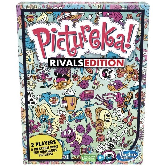 Jogo de Tabuleiro - Pictureka Rivals Edition - F5253 - Hasbro - Real ...