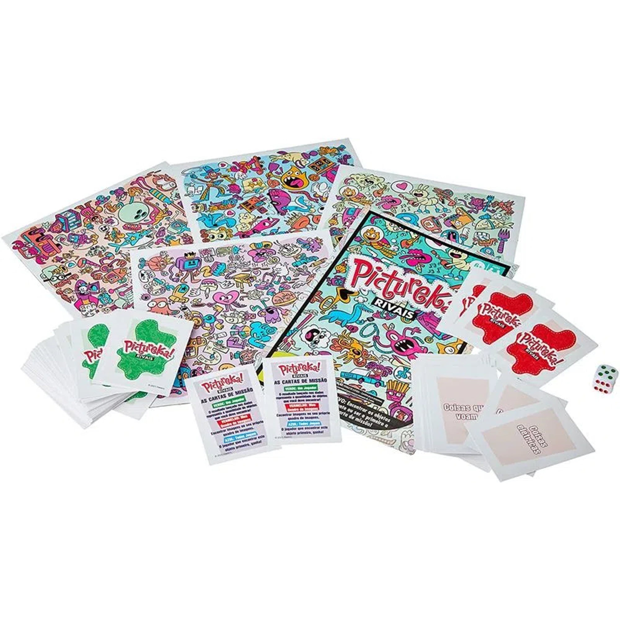 Jogo de Tabuleiro - Pictureka Rivals Edition - F5253 - Hasbro - Real ...