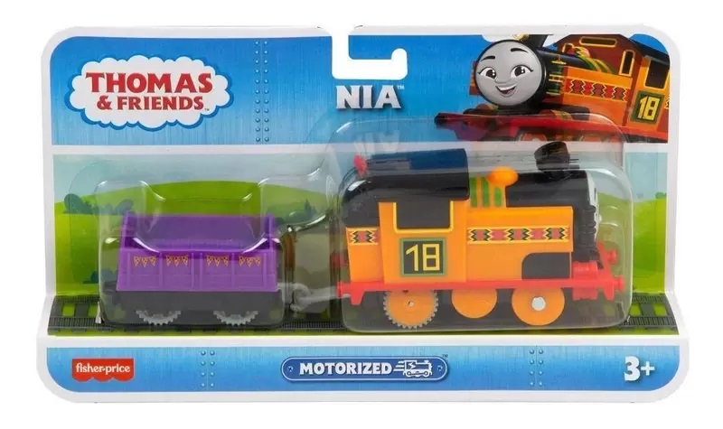 Thomas & Amigos - Trem Motorizado - Nia - HFX93 - Mattel - Real Brinquedos
