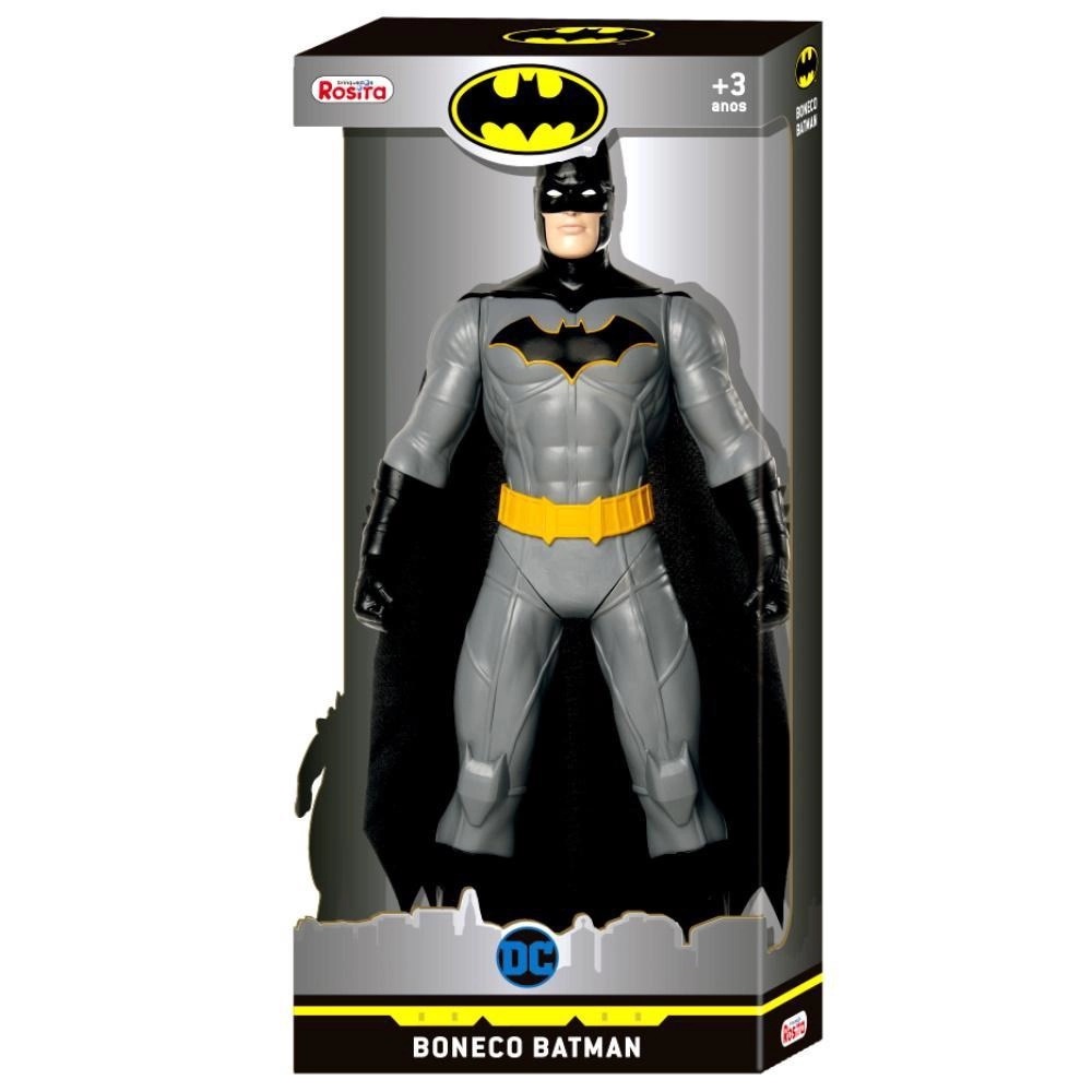 Boneco Batman Grande - 45Cm - Articulado - 1096 - Nova Brink - Real ...