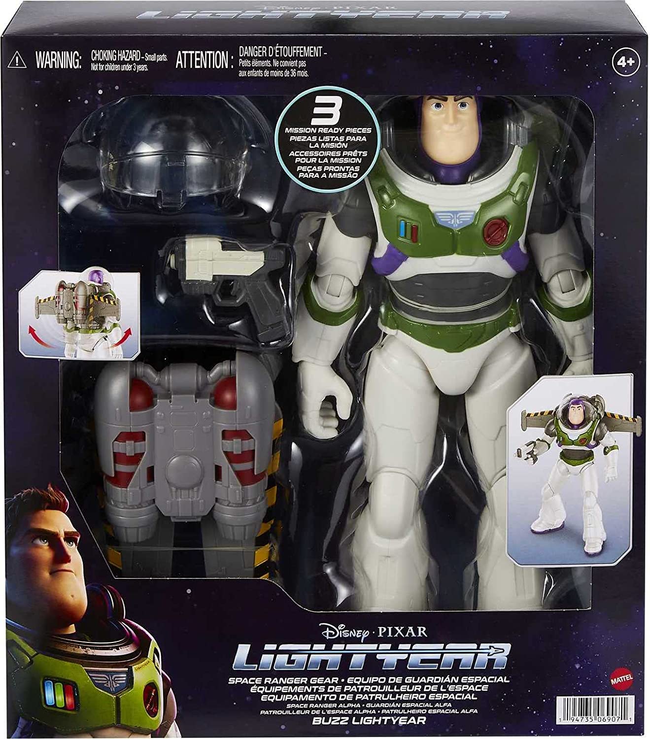 Boneco Buzz Lightyear - Última Batalha De Buzz 30 Cm - HHK12 Mattel ...
