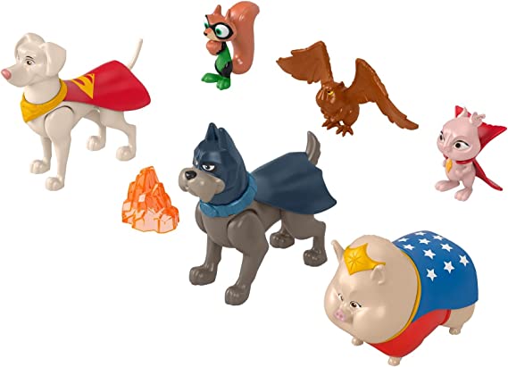 DC League of Super Pets - Figuras Multi Pack - Fisher-price - HGL00 ...