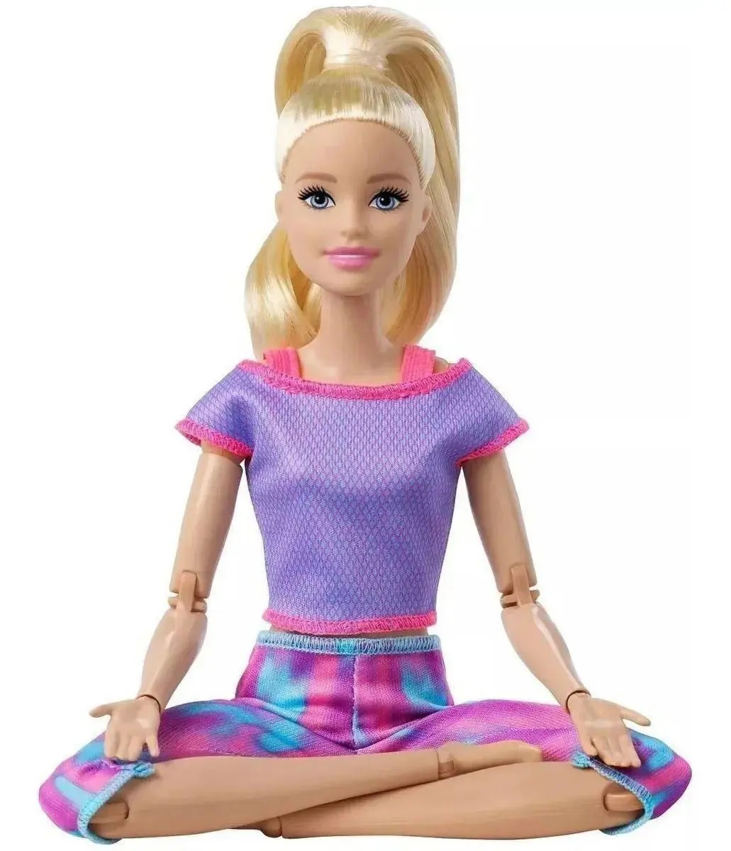 Barbie Feita Para Mexer Clássica - Loira - FTG80/GXF04 - Mattel - Real ...