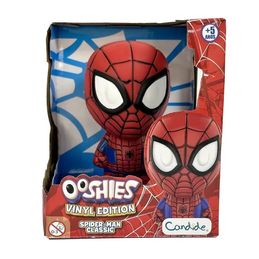 Boneco Ooshies Marvel Homem Aranha 6800 - Candide - Real Brinquedos
