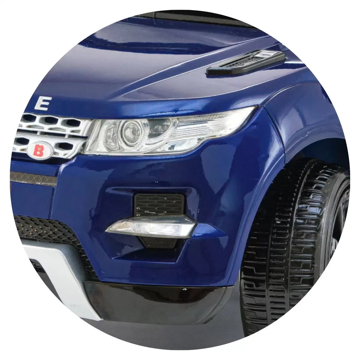 Carro Elétrico Biemme Land Rover 12V - Car One lr - Azul - 805 - Biemm ...