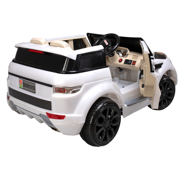 Carro Elétrico Biemme Land Rover 12V - Car One lr - Branco - 806 - Bie ...