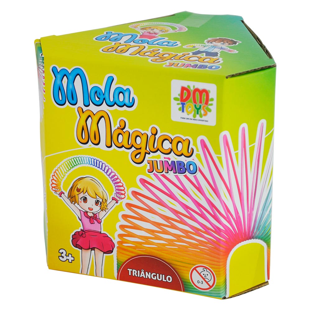Mola Mágica Jumbo Triângulo - DMT6334 - Dm Toys - Real Brinquedos
