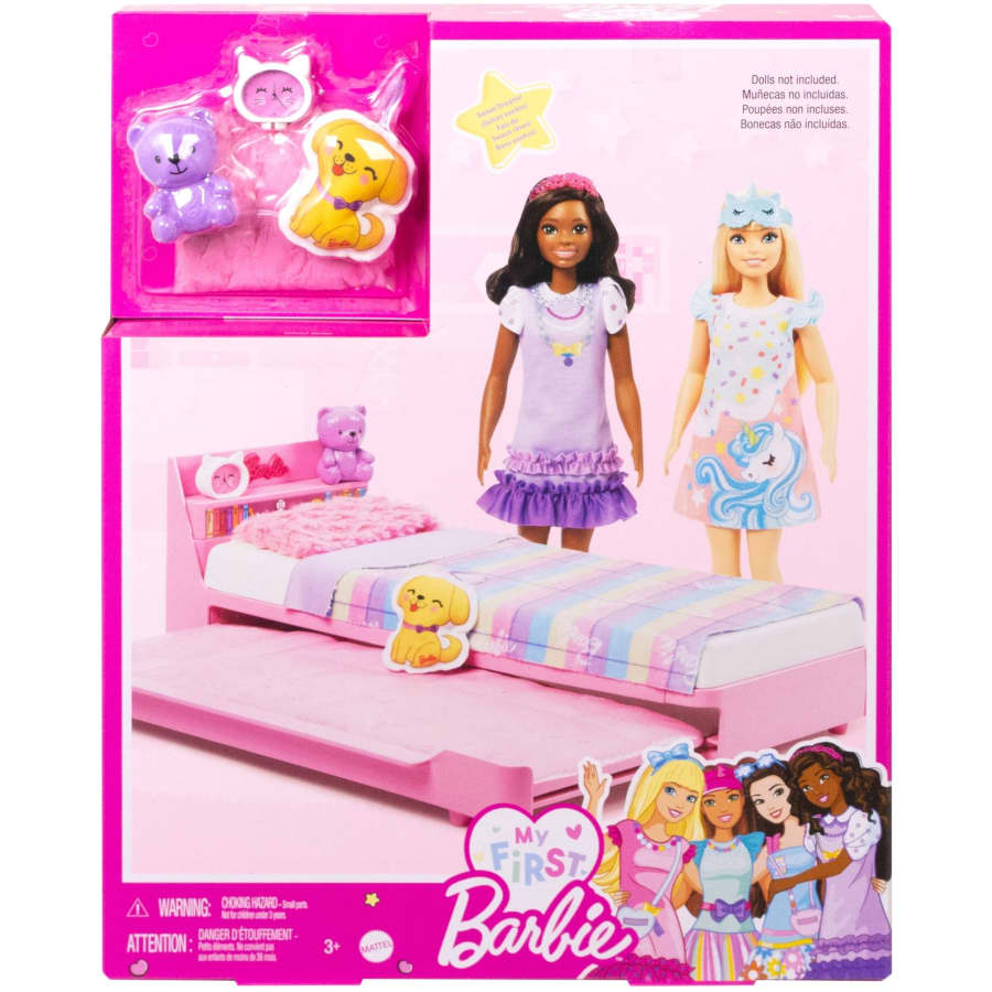 Barbie Family Hora de Dormir - Cama - HMM64 - Mattel - Real Brinquedos