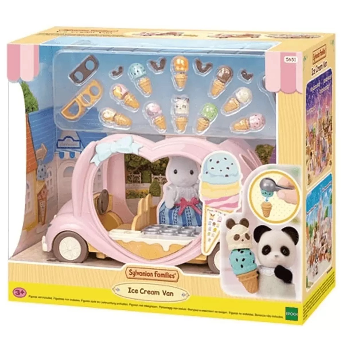 Sylvanian Families Van De Sorvete - 5651 - Epoch - Real Brinquedos