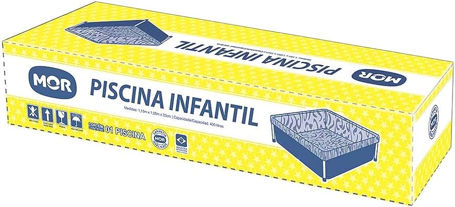 Piscina Infantil Mor 400 Litros - 1000 - Mor - Real Brinquedos