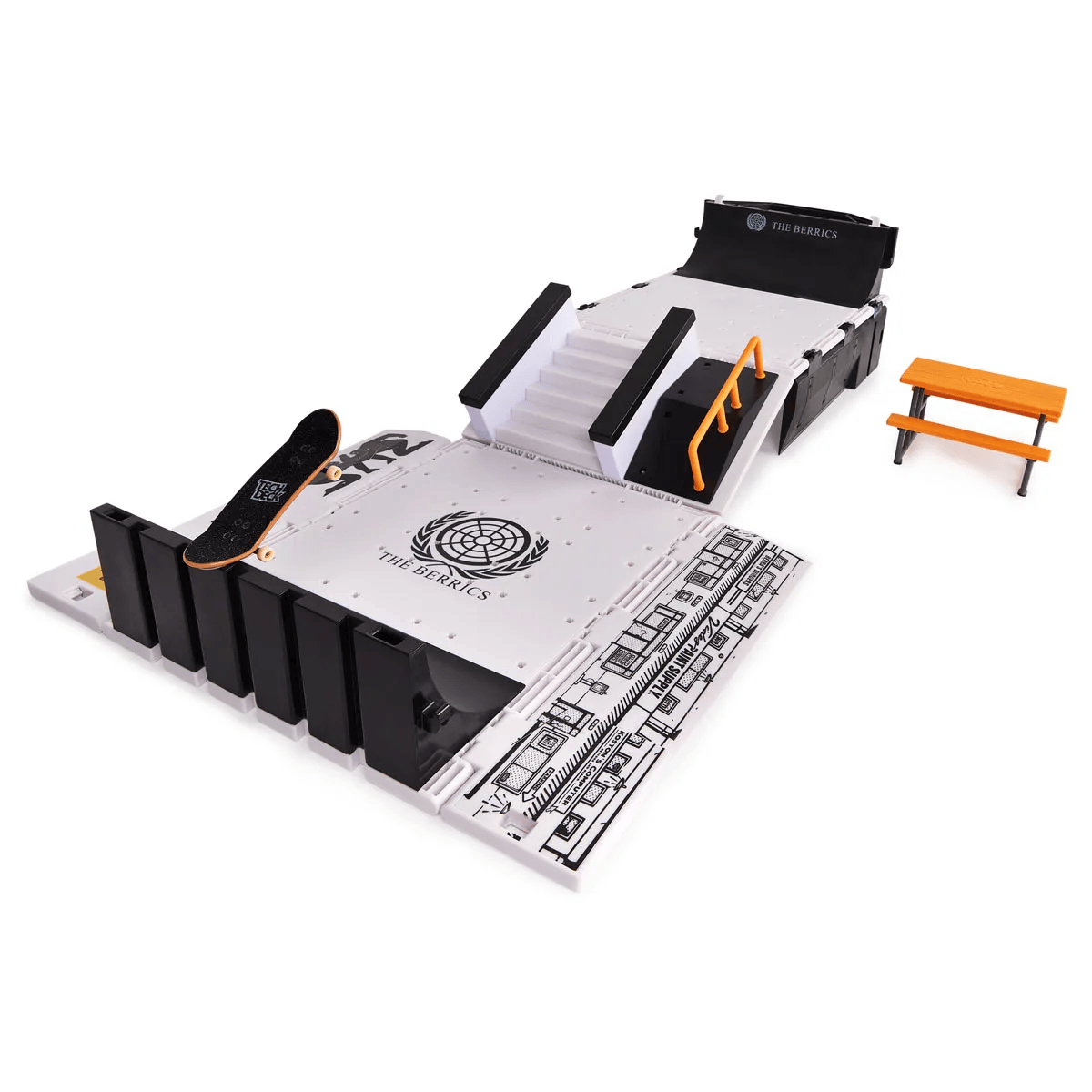 Tech Deck Pista De Skate Transformador The Berrics - 3811 Sunny - Real ...