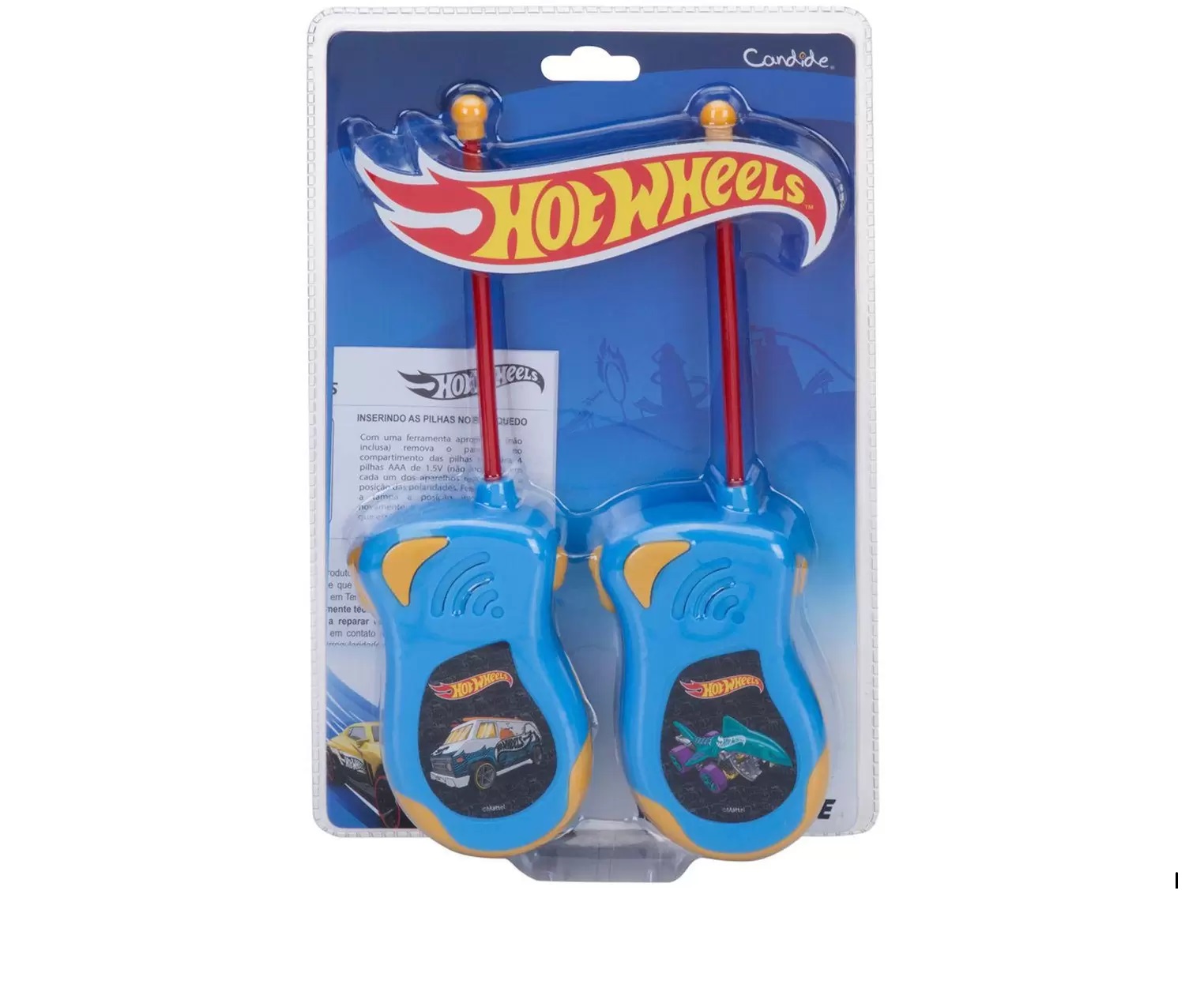 Walkie Talkie Hot Wheels - 4524 - Candide - Real Brinquedos