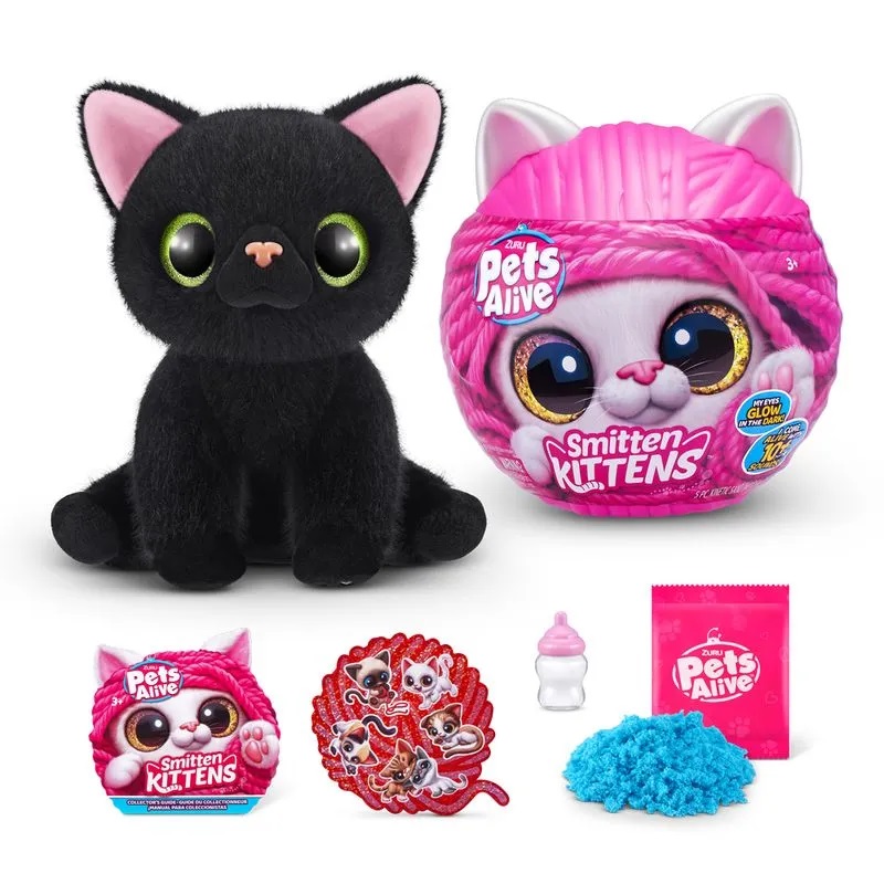 Pelúcia Pets Alive Surpresa - Smitten Kittens Series 1 - 1214 - Candid - Real Brinquedos
