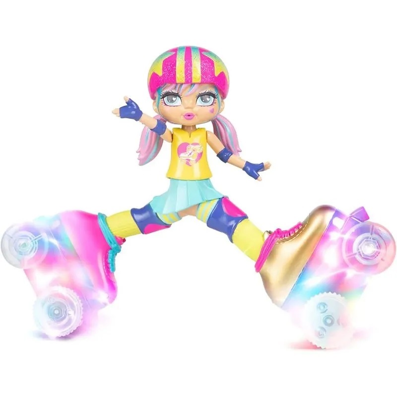 Boneca Rainbow Riley Patinadora C/ Controle Remoto - 1300 - Candide ...