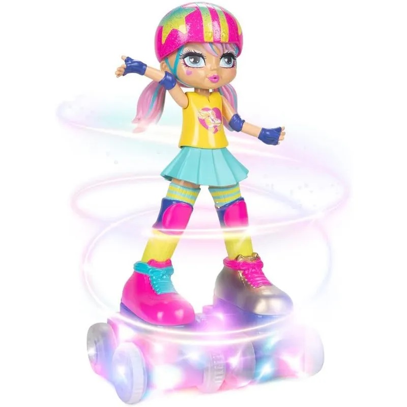 Boneca Rainbow Riley Patinadora C/ Controle Remoto - 1300 - Candide ...