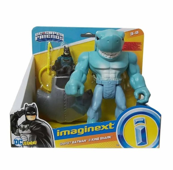 Imaginext DC Super Friends Batman e King Shark Fisher-Price - M5649 ...