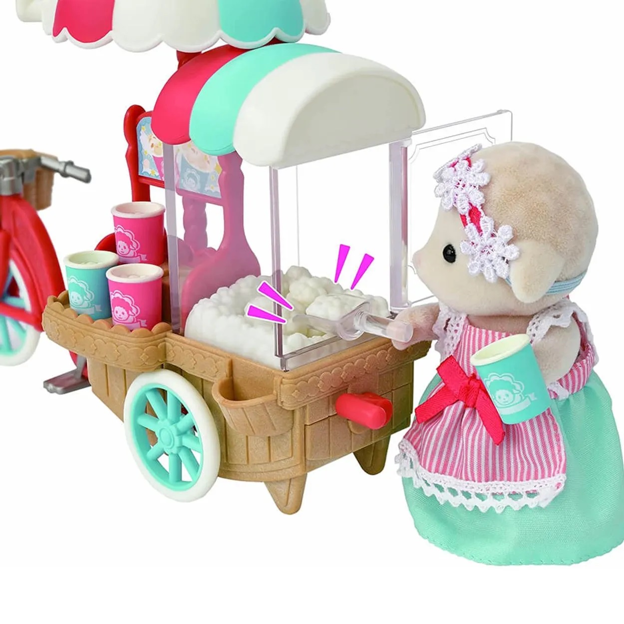Sylvanian Families Triciclo Delivery De Pipoca - 5653 - Epoch - Real ...