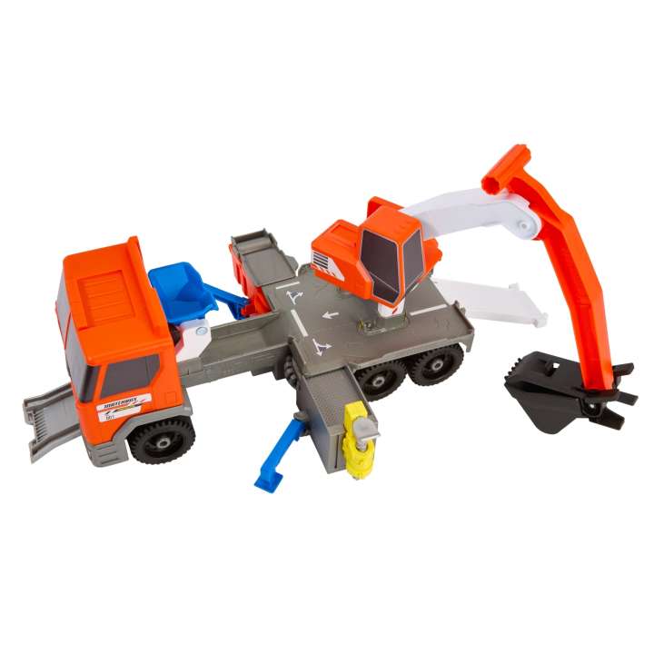 Veículo Matchbox Guindaste Terrestre - HPD64 - Mattel - Real Brinquedos