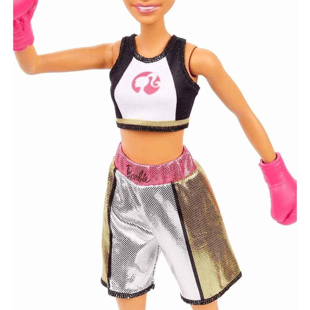 Boneca Barbie Profissões Lutadora De Boxe - Boxeadora - DVF50 - Real ...