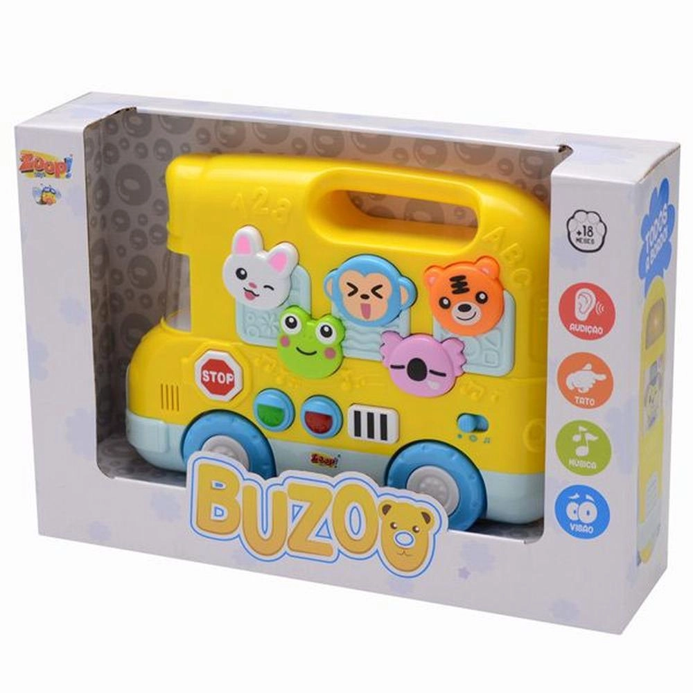 Animal Buzo Com Luz e Som - ZP00245 - Zoop Toys - Real Brinquedos
