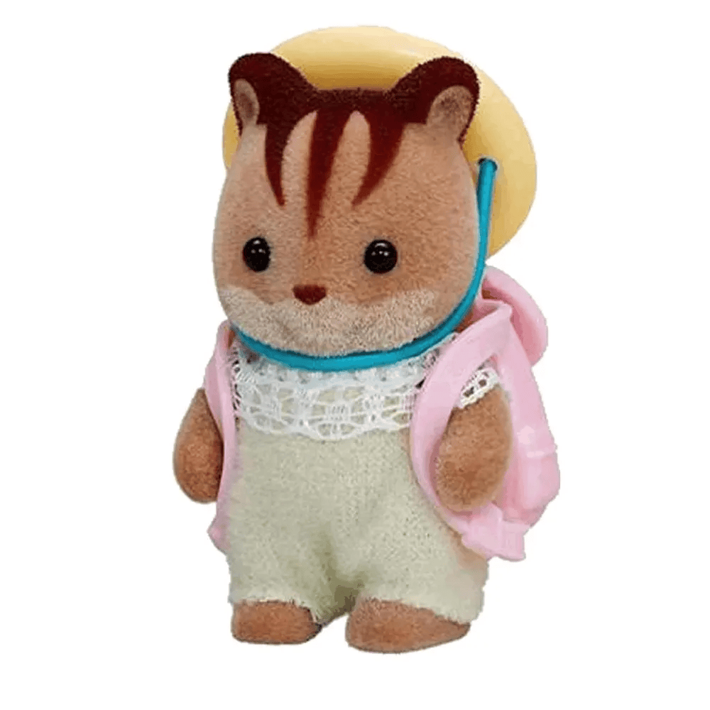 Sylvanian Families Bebê Esquilo Noz Doll - 5406 - Epoch - Real Brinquedos