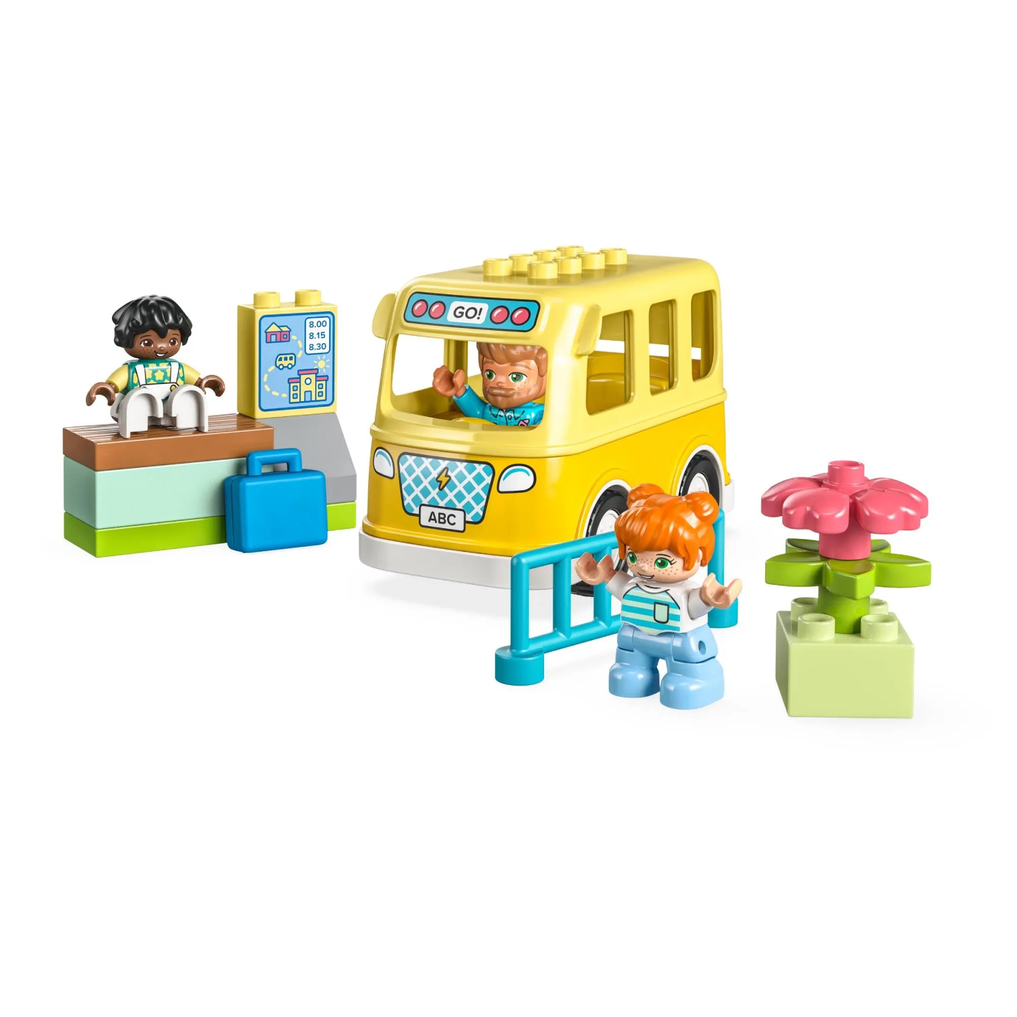 Lego Duplo - A Viagem de Ônibus - 16 Peças - 10988 - Lego - Real Brinquedos