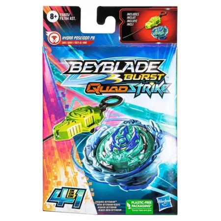 Beyblade Burst Quadstrike Hydra Poseidon P8 - F6805 - Hasbro - Real ...