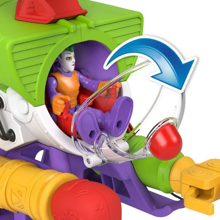 Imaginext DC Super Friends Coringa Robo Copter - HMV09 - Mattel - Real ...