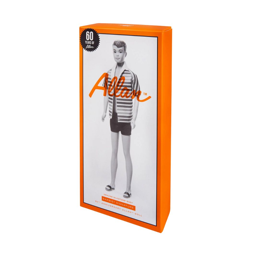 Barbie Boneco Allan Aniversário de 60 anos - HRM87 - Mattel - Real ...