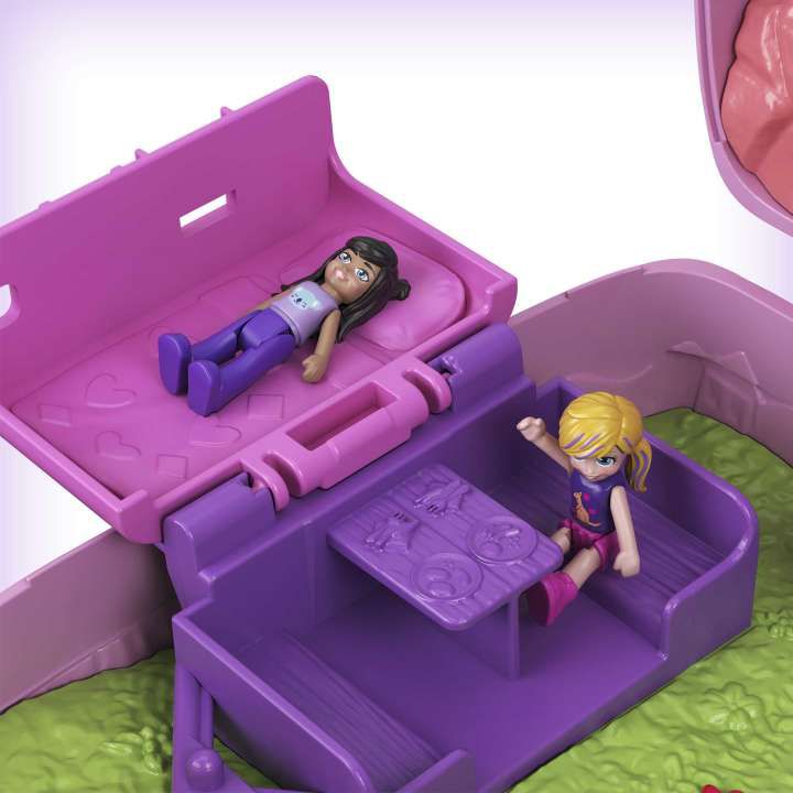 Polly Pocket Estojo De Coala C/ Cenário - GXC95 - Mattel - Real Brinquedos