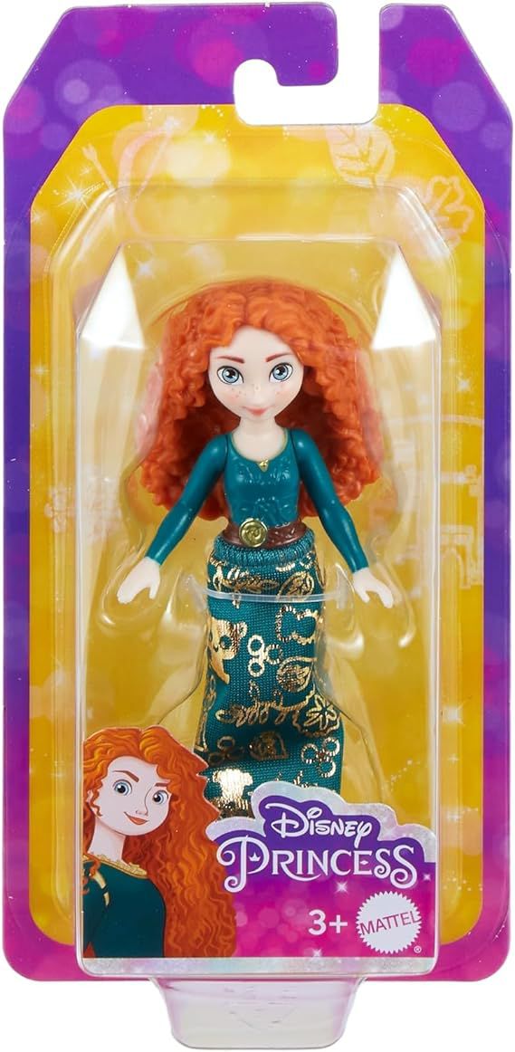 Disney Mini Princesa 09 Cm Hlw69 Mattel Real Brinquedos