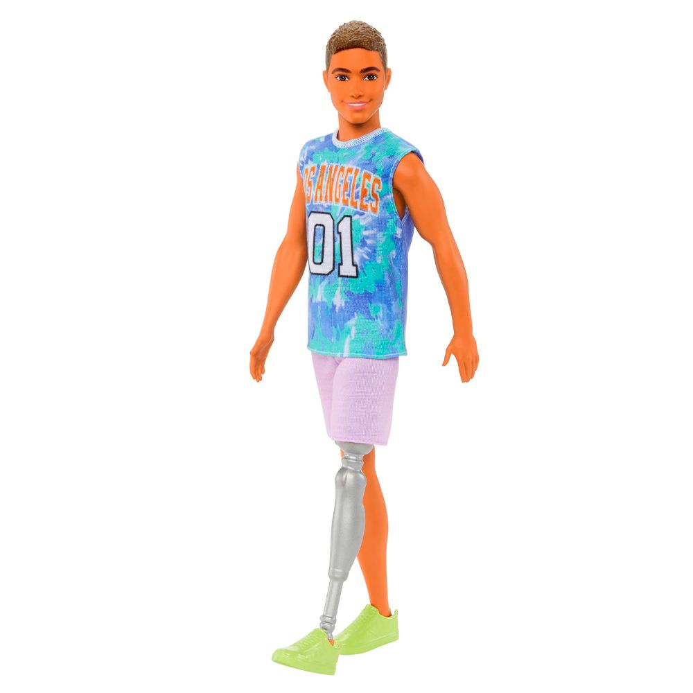 Boneco Ken Fashionista 212 - C/ Perna Mecânica - DWK44 - Mattel - Real ...