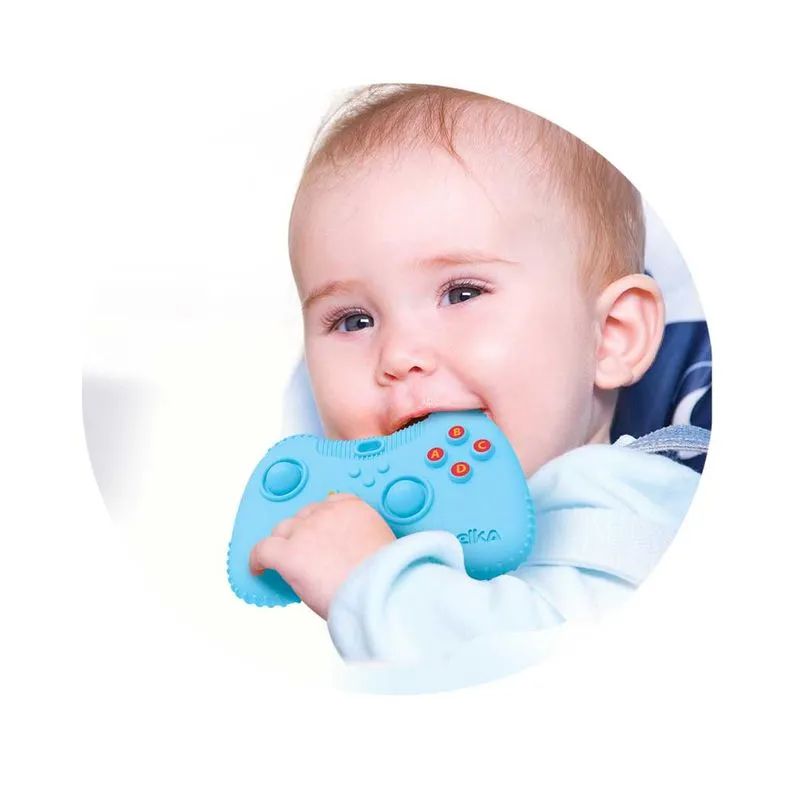 Mordedor Vídeo Game - Azul - 1264 - Elka - Real Brinquedos