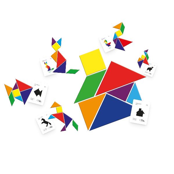 Tangram - 792411 - Pais e filhos - Real Brinquedos