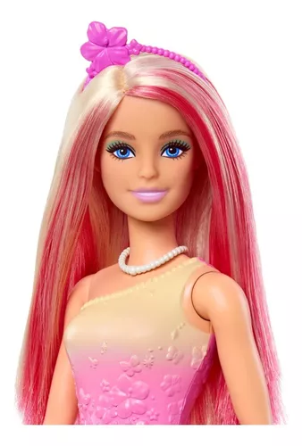 Barbie Princesa Donzela Vestidos Sonhos HRR07/HRR08 Mattel - Real ...