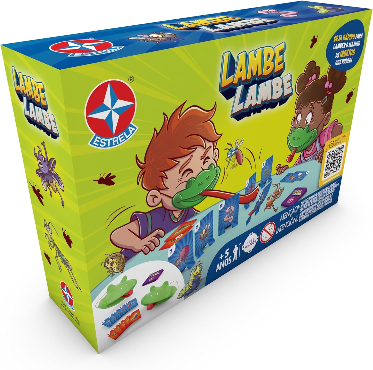 Jogo Lambe Lambe - 3100182 - Estrela - Real Brinquedos