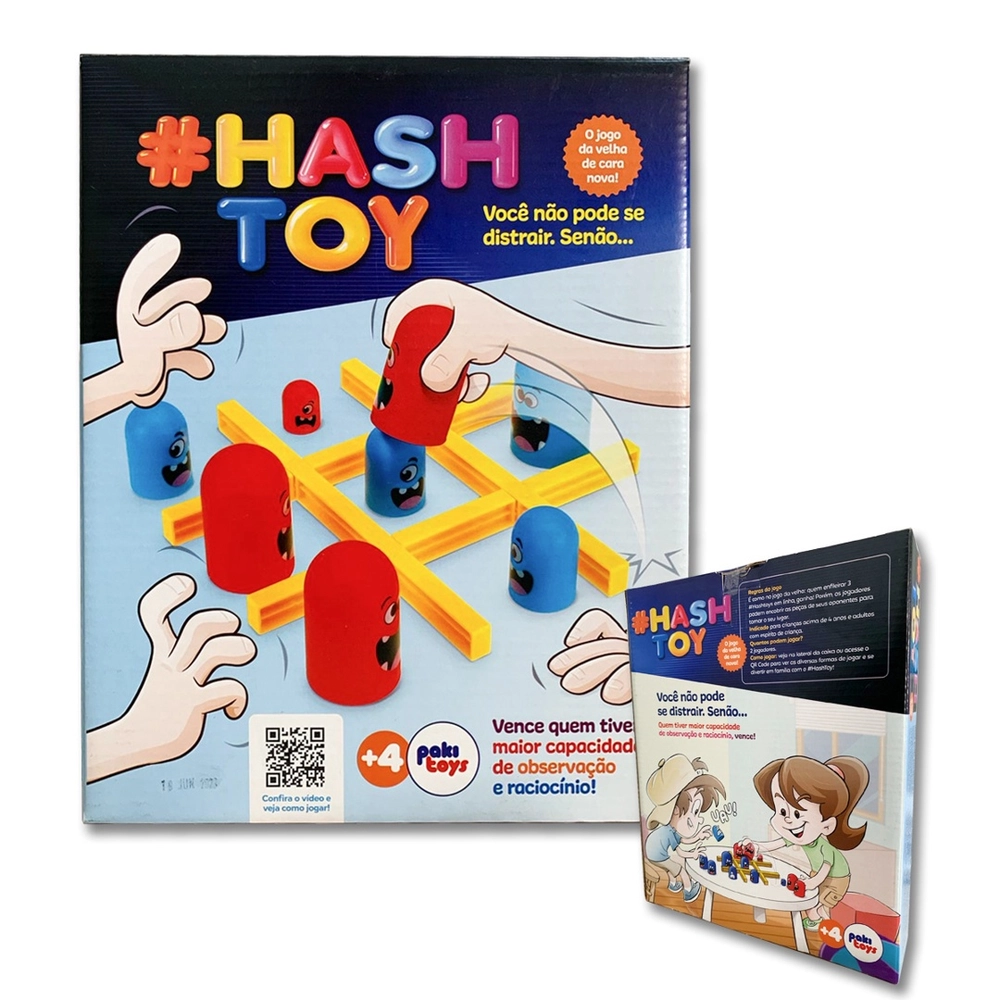 Jogo Hash Toy - 1204 - Pakitoys - Real Brinquedos