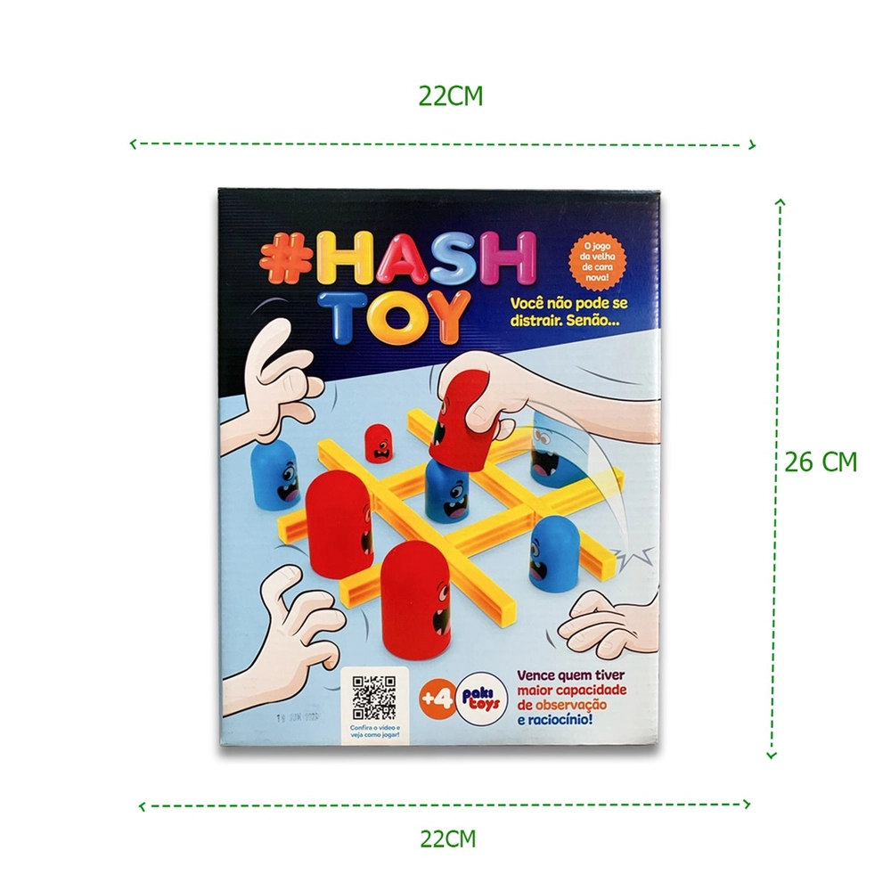 Jogo Hash Toy - 1204 - Pakitoys - Real Brinquedos