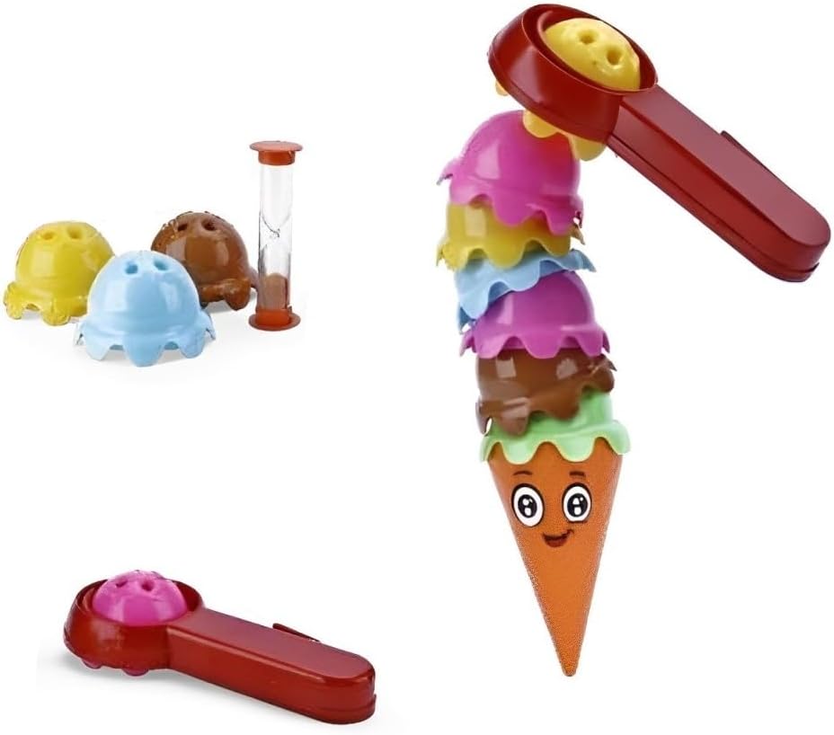 Jogo de Empilhar Sorvete Ice Cai - 4020 - Paki Toys - Real Brinquedos Jogo de Empilhar Sorvete Ice Cai - 4020 - Paki Toys - Real Brinquedos