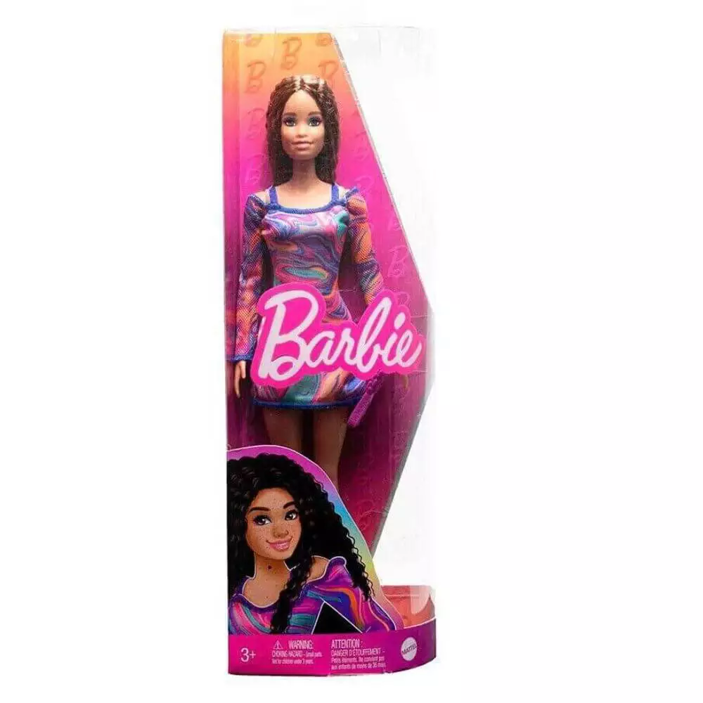 Boneca Barbie Fashionistas 206 - FBR37/HJT03- Mattel - Real Brinquedos