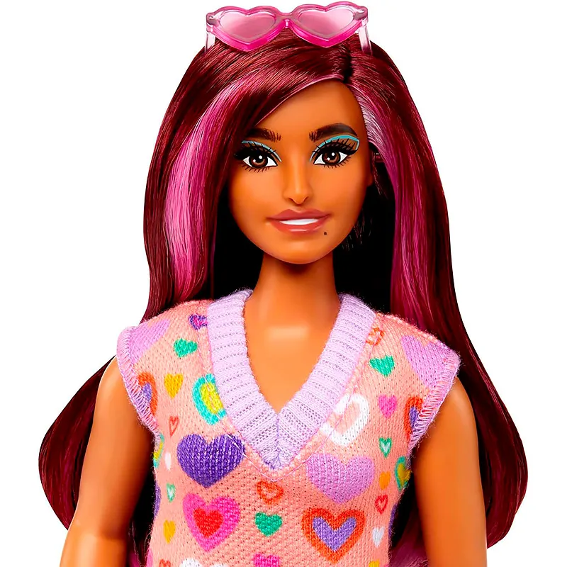 Boneca Barbie Fashionistas 207 - FBR37/HJT04- Mattel - Real Brinquedos