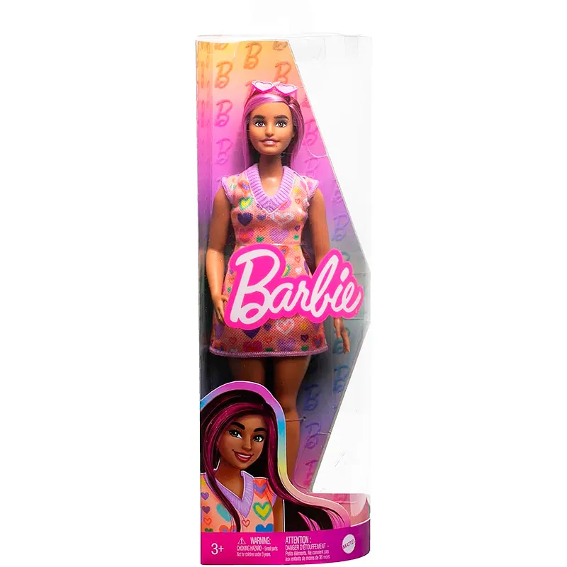 Boneca Barbie Fashionistas 207 - FBR37/HJT04- Mattel - Real Brinquedos
