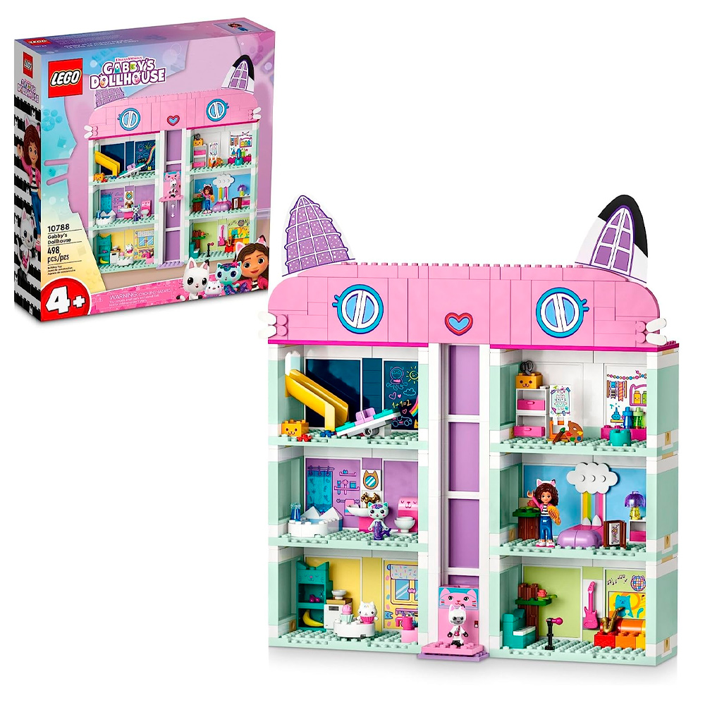 Lego Casa das Bonecas de Gabby 498 pcs - 10788 - Real Brinquedos