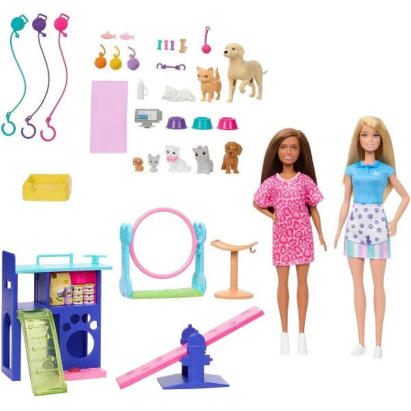 Barbie Family Conjunto Cuidadora de Animais - HRG81 - Mattel - Real ...