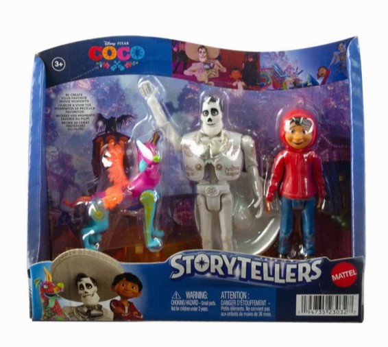 Conjunto Bonecos COCO Disney Pixar - Storytellers - HMM01 Mattel - Real ...
