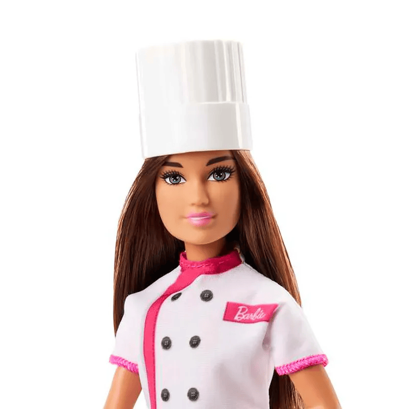 Boneca Barbie Profissões Confeiteira - DVF50 - Mattel - Real Brinquedos