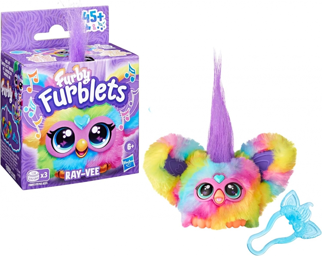 Pelúcia Boneco Furby Furblets Eletrônico - F9703 - Hasbro - Real Brinquedos