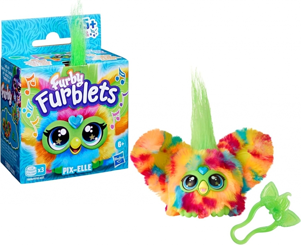 Pelúcia Boneco Furby Furblets Eletrônico - F9703 - Hasbro - Real Brinquedos