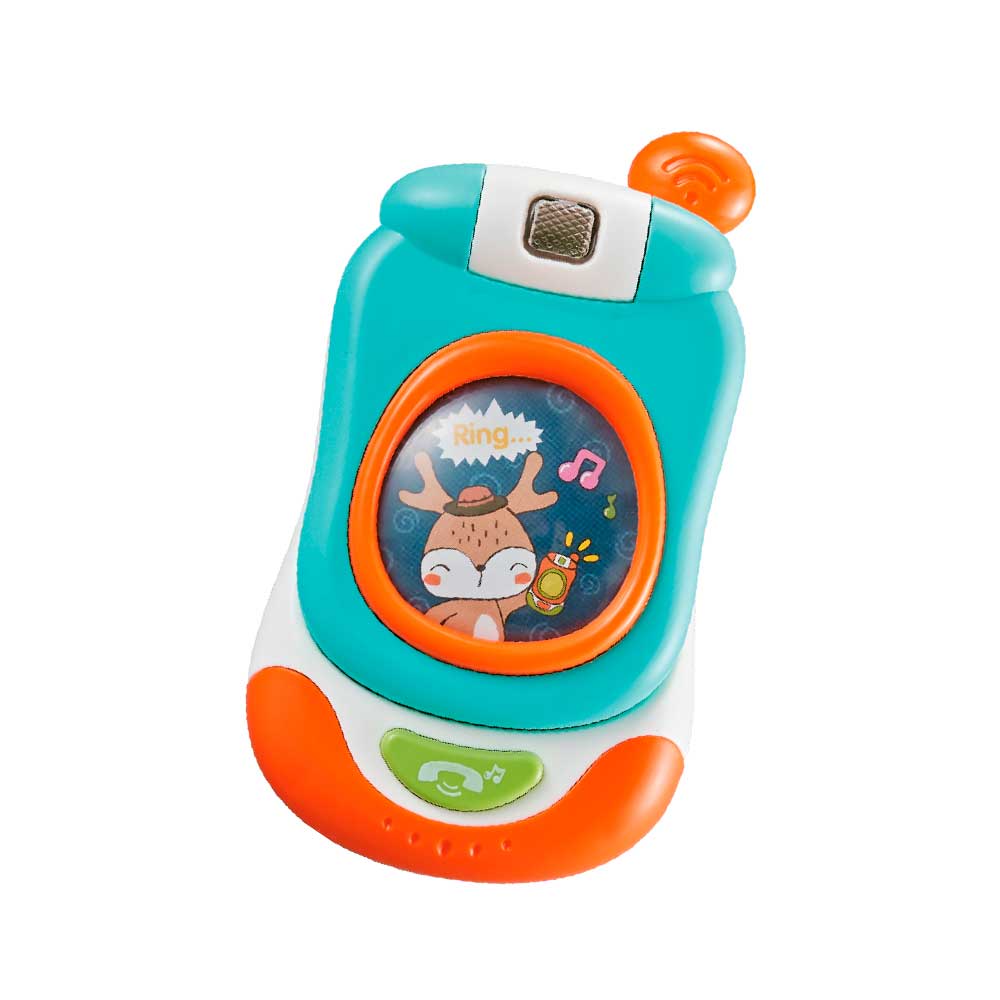 Telefone Celular Flip Baby - DMB6826 - Dm Toys - Real Brinquedos
